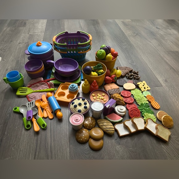Learning Resources | Toys | Learning Resources Play Food Lot | Poshmark